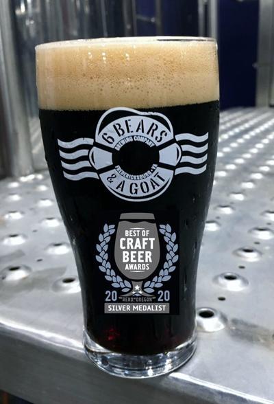 6 Bears & A Goat wins silver in Best of Craft Beer Competition