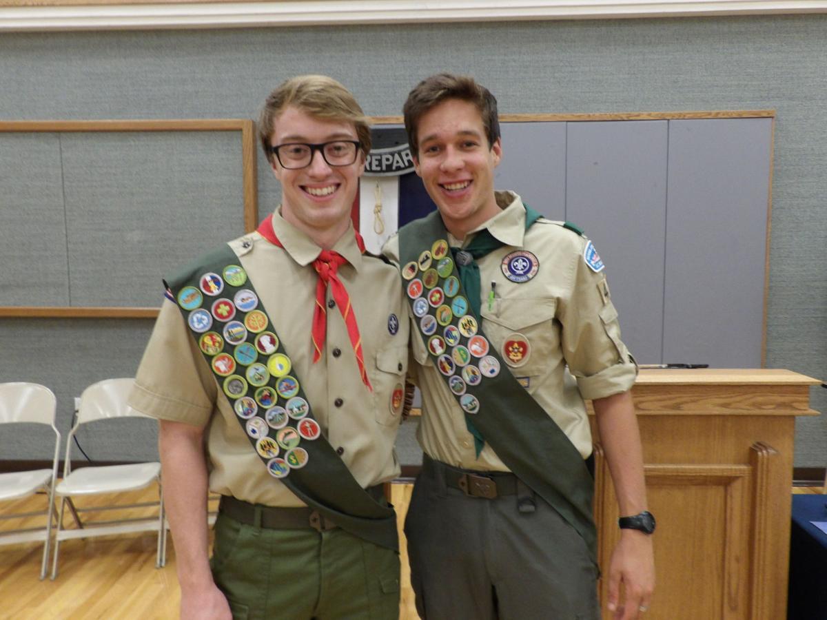 Colonial Forge students soar to the rank of Eagle