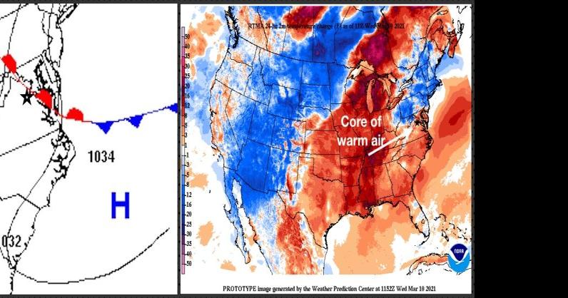 FREDERICKSBURG AREA WEATHER: Warm temps to continue through work week