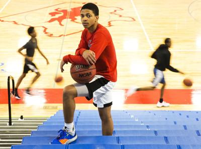Don't Sweat the Technique: Caroline's Kaylen Taylor demonstrates his ...