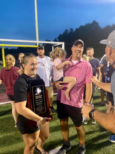 Chancellor celebrates Larkin's 400th career field hockey victory