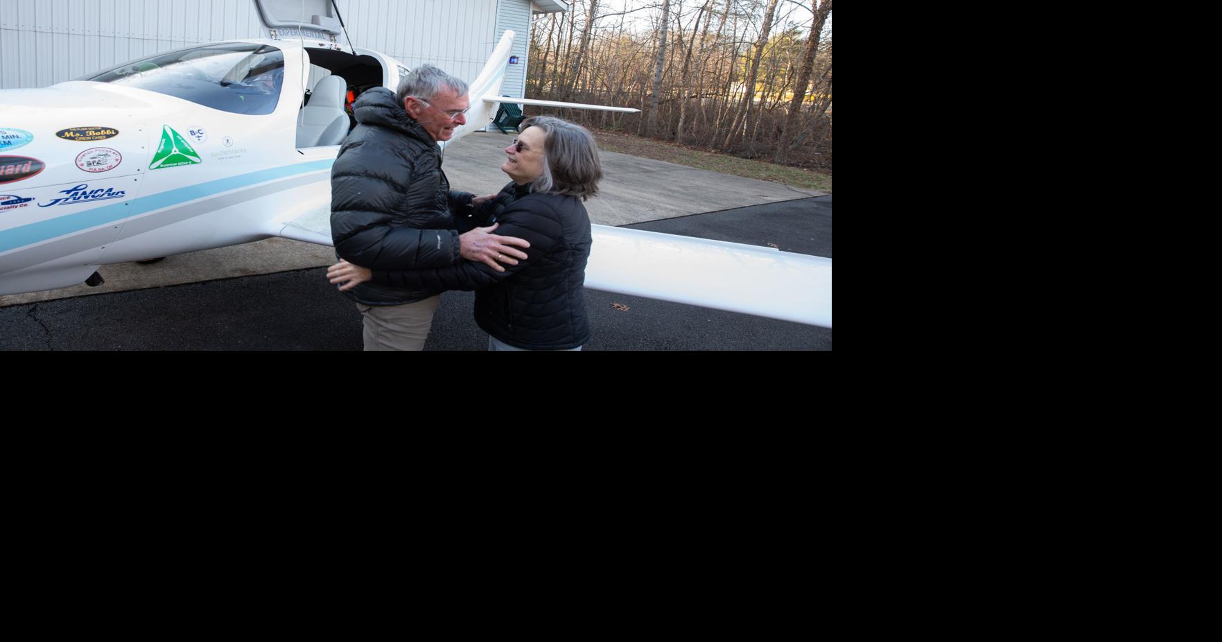 Stafford pilot soars over obstacles on record-setting flight