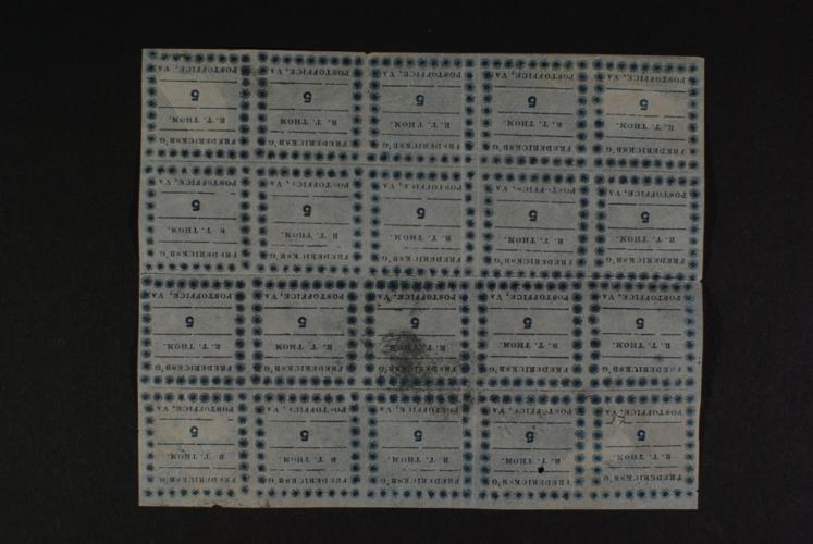 Fredericksburg's Civil War provisional stamp an example of wartime ...