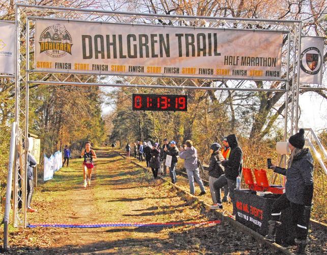 Military academy members race for bragging rights on Dahlgren trail