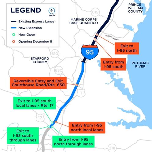 New express lanes ramps opening this week