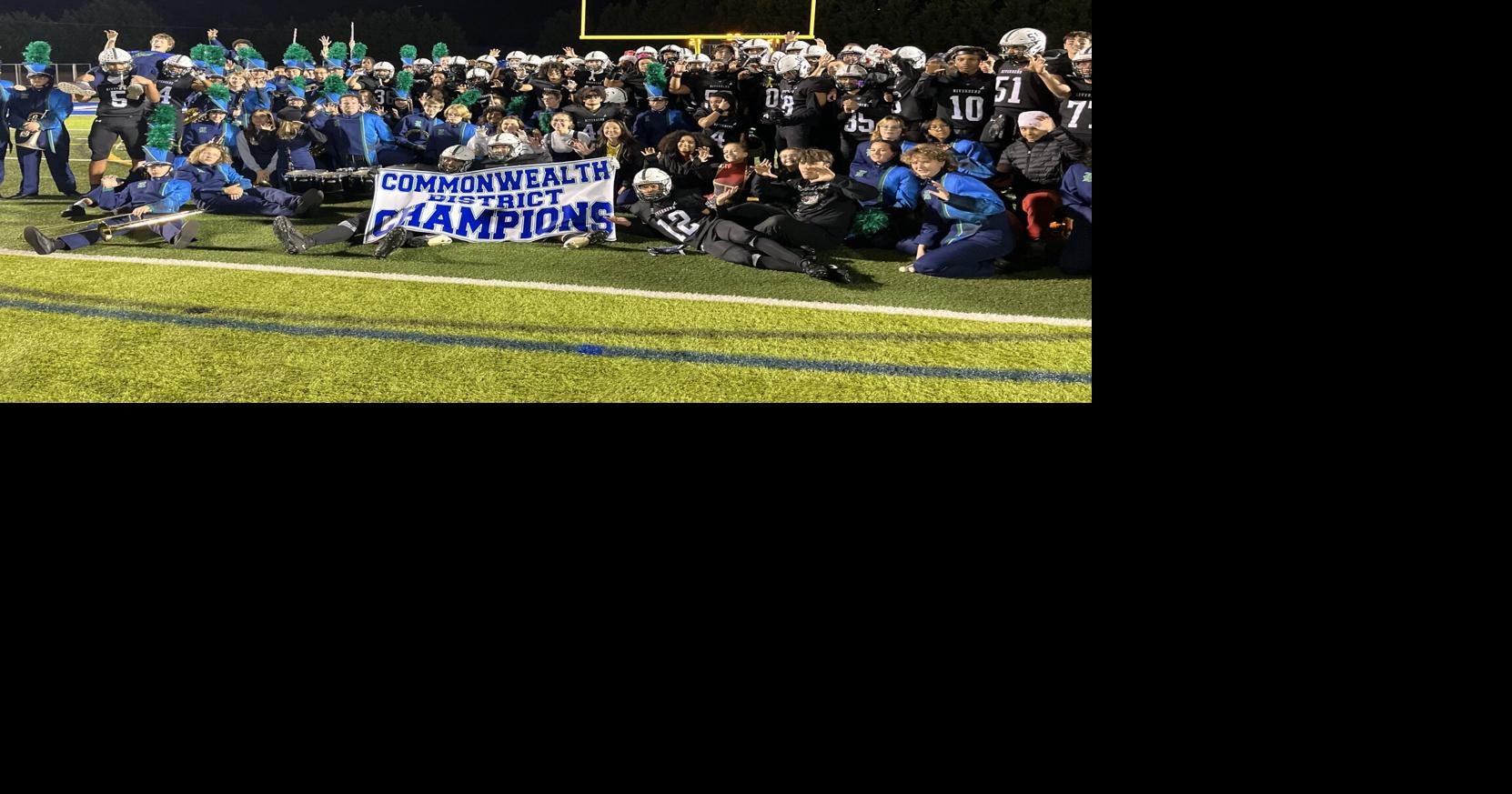 Riverbend football wins outright Commonwealth District title