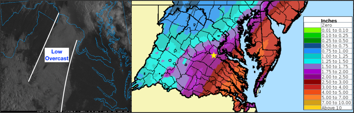 FREDERICKSBURG AREA WEATHER: Some sun today, but more rain is on the way
