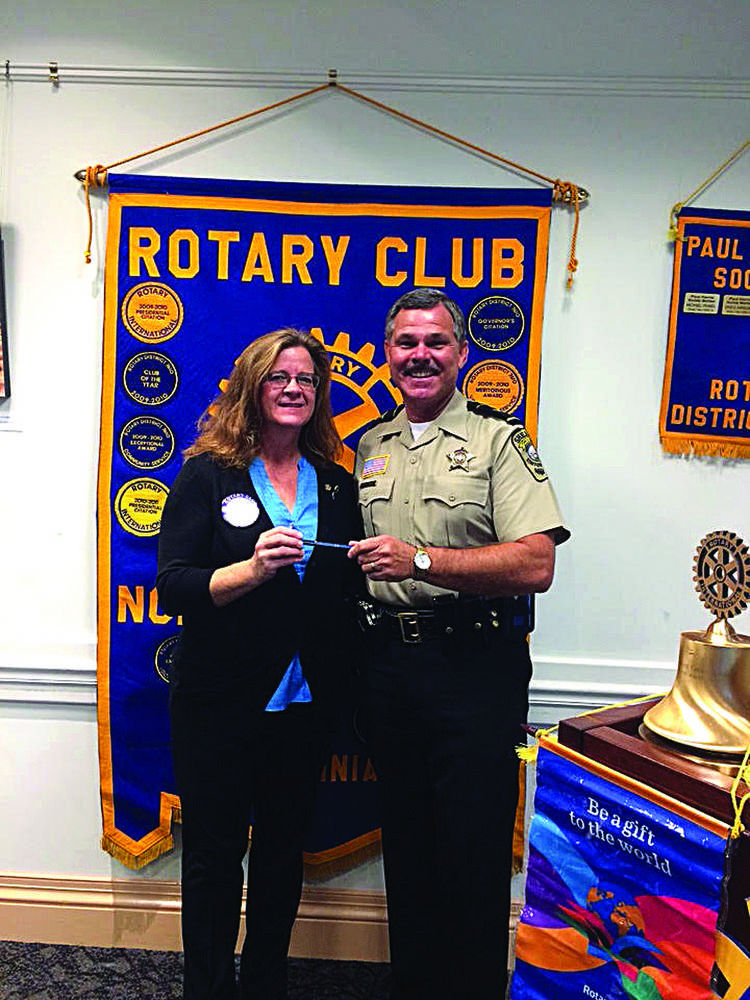 Stafford County sheriff, major speak at recent North Stafford Rotary ... Stafford County sheriff, major speak at recent North Stafford Rotary ...