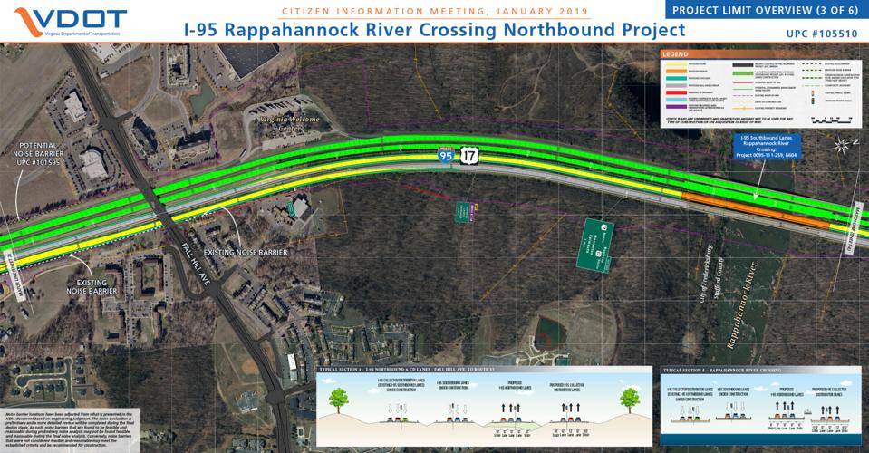 VDOT unveils updated plans for I–95 northbound river crossing