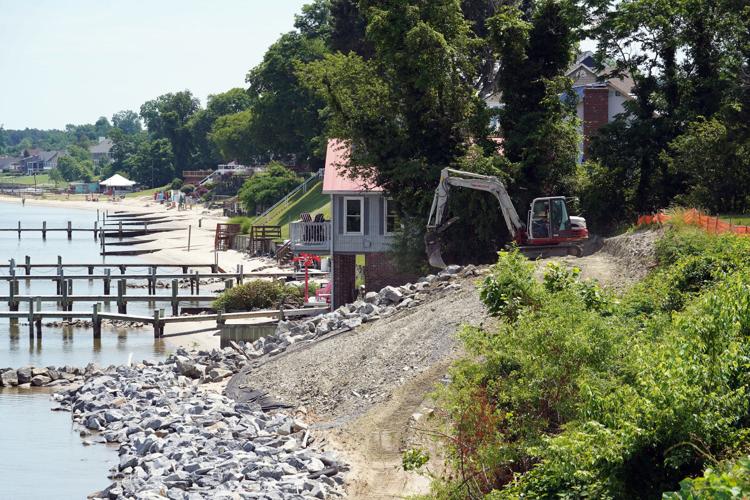 Fairview Beach shores up its riverfront