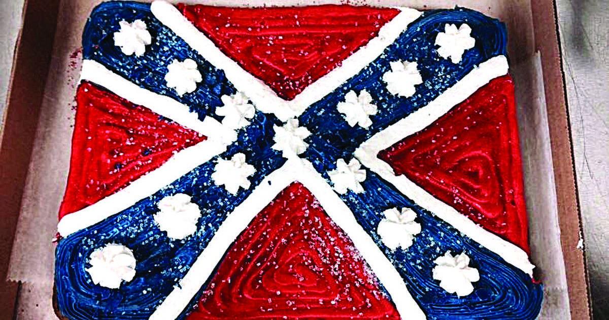 Fredericksburg bakery gets attention for Confederate flag cake