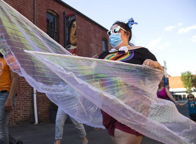 Black Lives Matter FXBG organizes downtown Pride parade