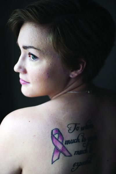 Nothing holds back woman after double mastectomy