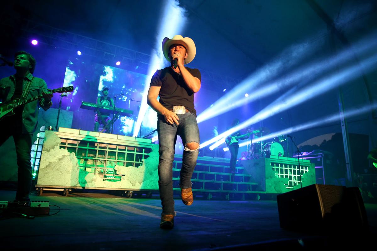 PHOTOS: Justin Moore Concert at Celebrate Virginia After Hours ...