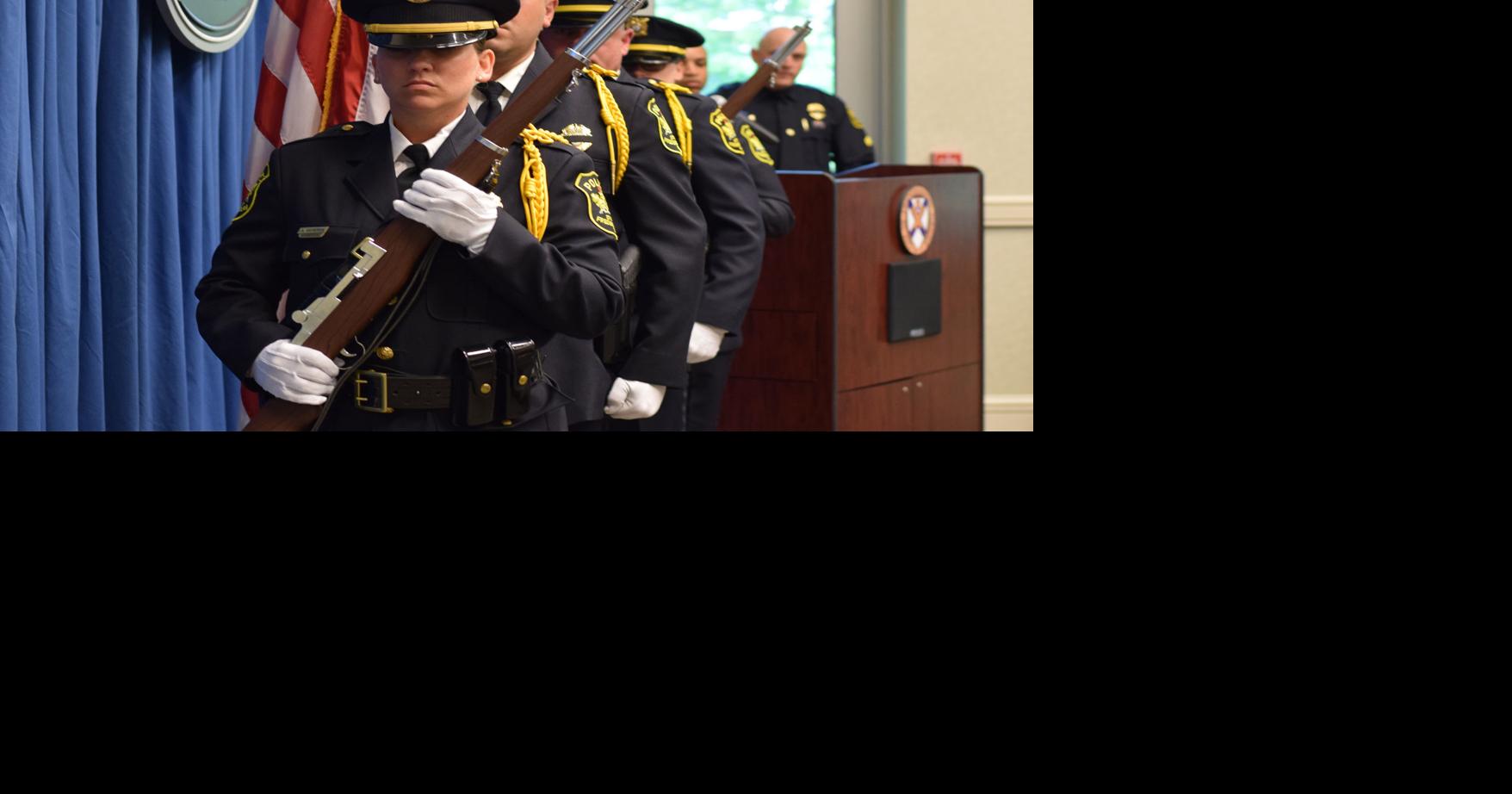 Fredericksburg police dedicate memorial for fallen officers