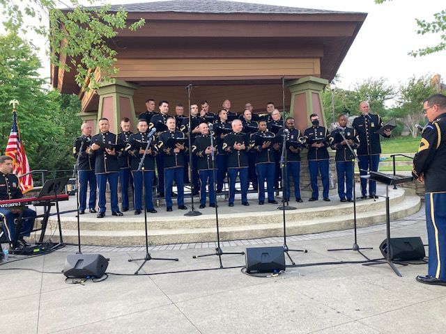U.S. Army Chorus Performs At Celebrate