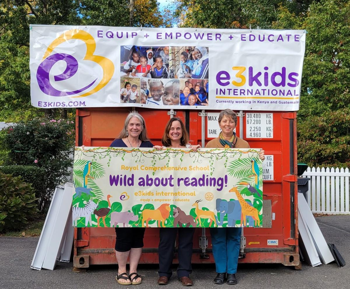 E3kids volunteers pack shipping crate for Royal Kids School in Mombasa ...