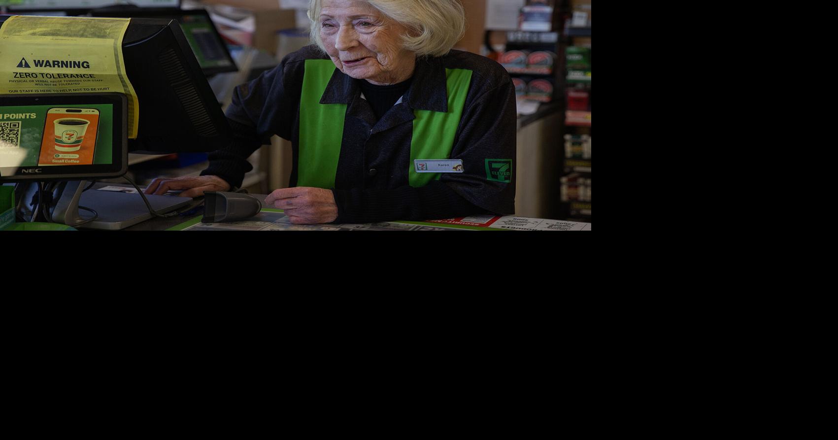 7-Eleven worker 'still kicking' after 50 years with company