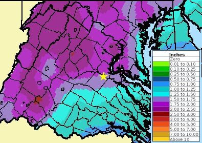 FREDERICKSBURG AREA WEATHER: Sunshine returning—but not for long