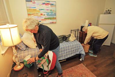 Transitional housing helps the homeless learn to live indoors again