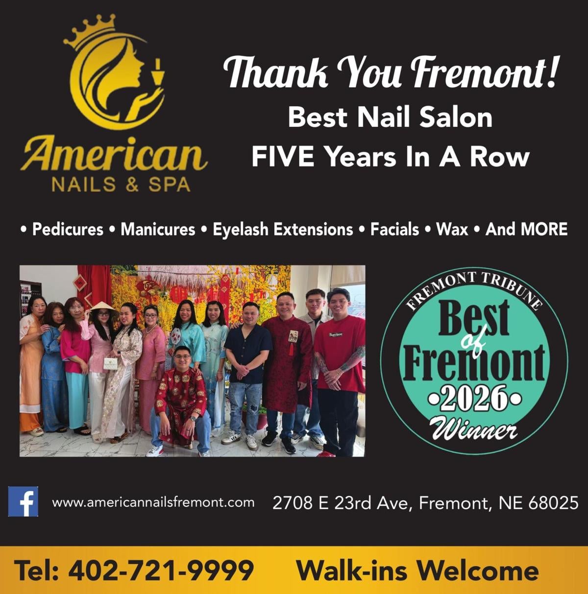 AMERICAN NAILS - Ad from 2026-06-13
