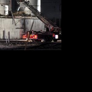 No one hurt in grain bin explosion