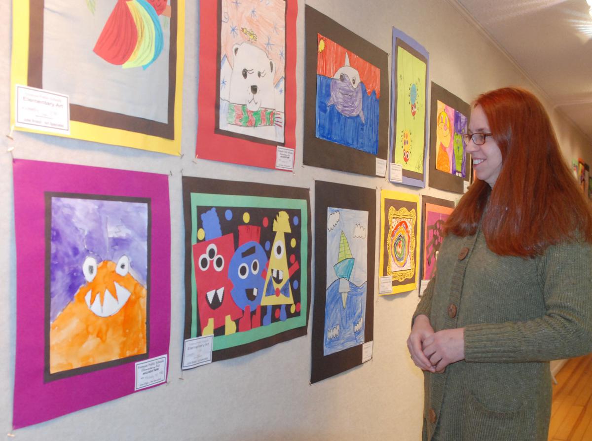 Student art on display