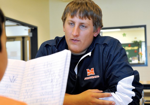 Midland football players make an impact off the field