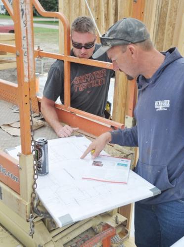 North Bend residents see progress at new library