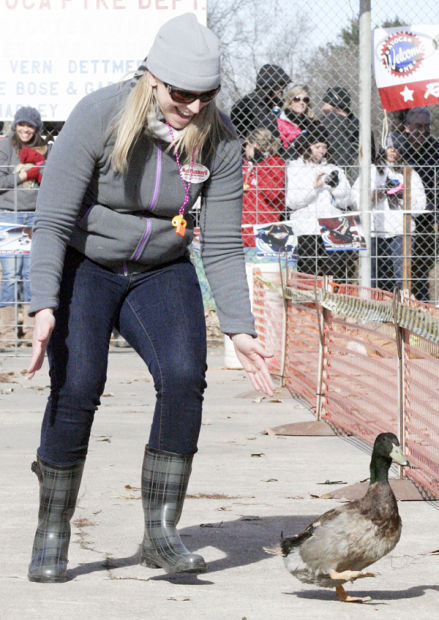 Large crowd flocks to Avoca for duck races | News | fremonttribune.com