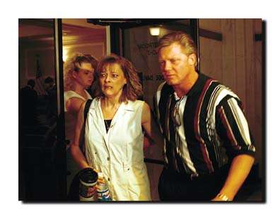 Susan Stahlecker and Dave Belak walk out of the Douglas County ...