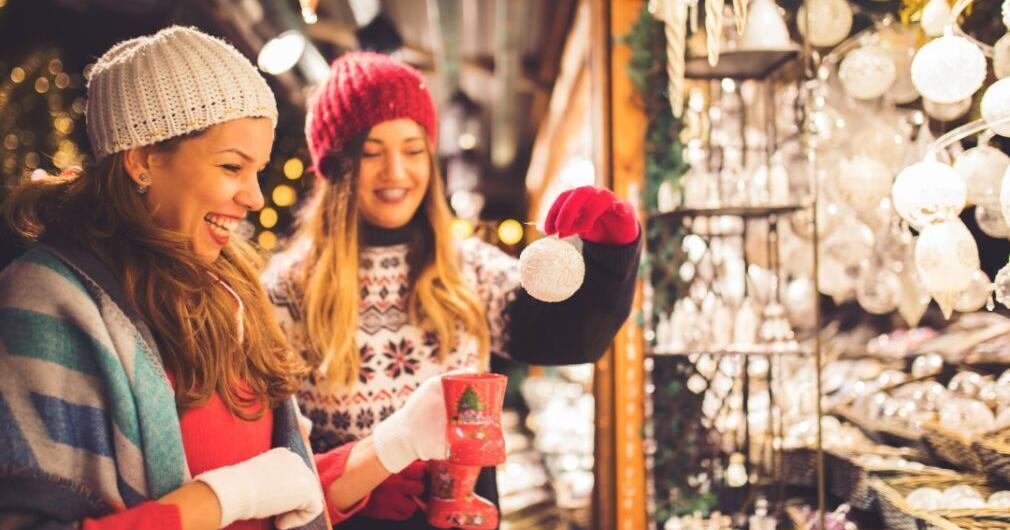 December equals craft shows, cookie boutiques, festivals