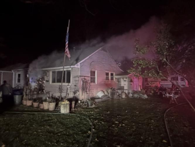 Fremont Fire Department battles house fire
