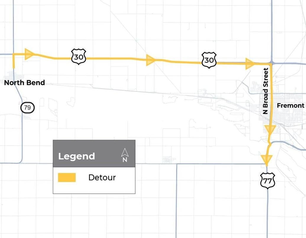 Union Pacific to perform maintenance work in North Bend