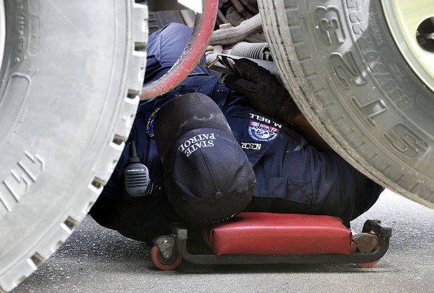State Patrol conducts surprise inspection