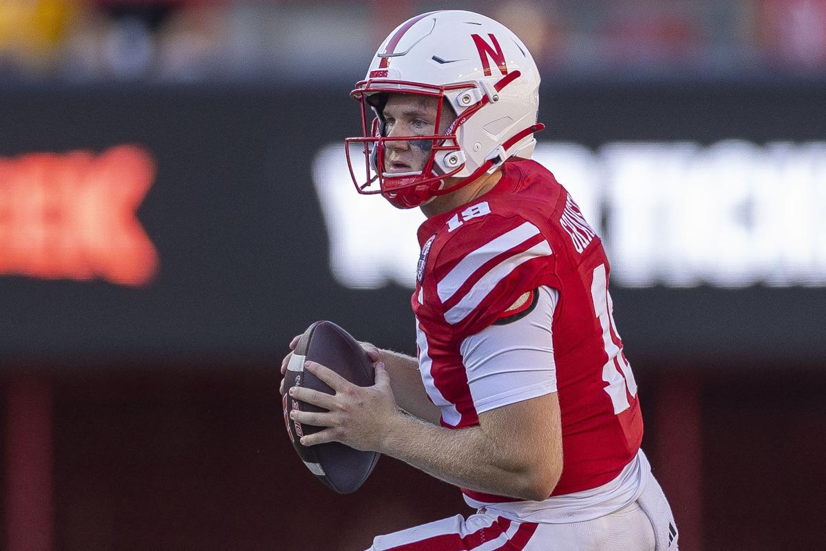 Jalyn Gramstad fulfills dream, making fourth-quarter debut as Nebraska ...