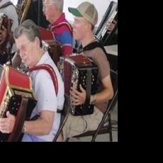 Young accordion player continues family tradition