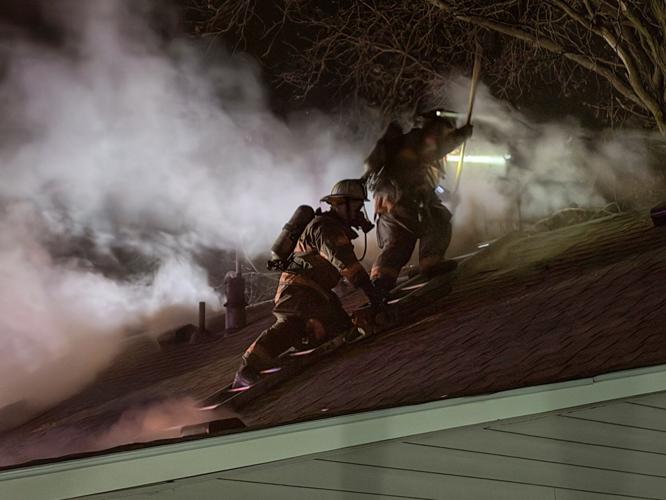 Fremont Fire Department battles house fire