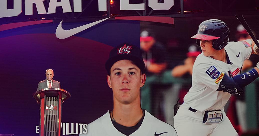 Nationals take high school shortstop Eli Willits, son of ex-MLBer, with ...