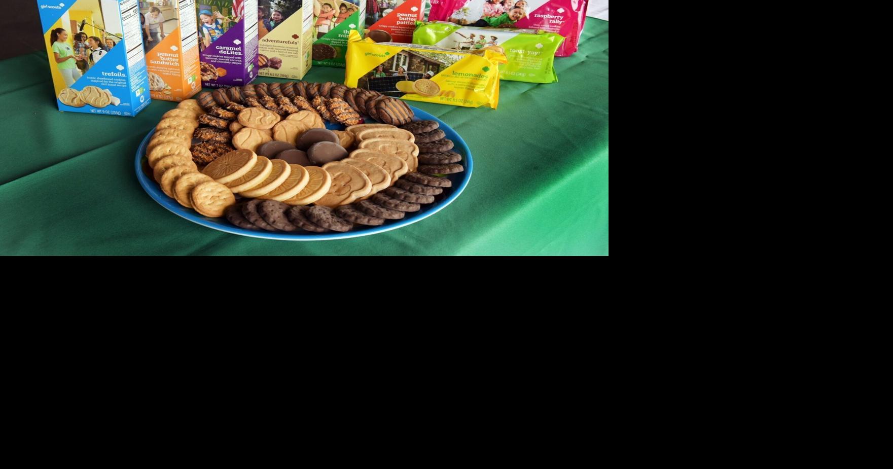 Girl Scout Cookie booths open on Friday