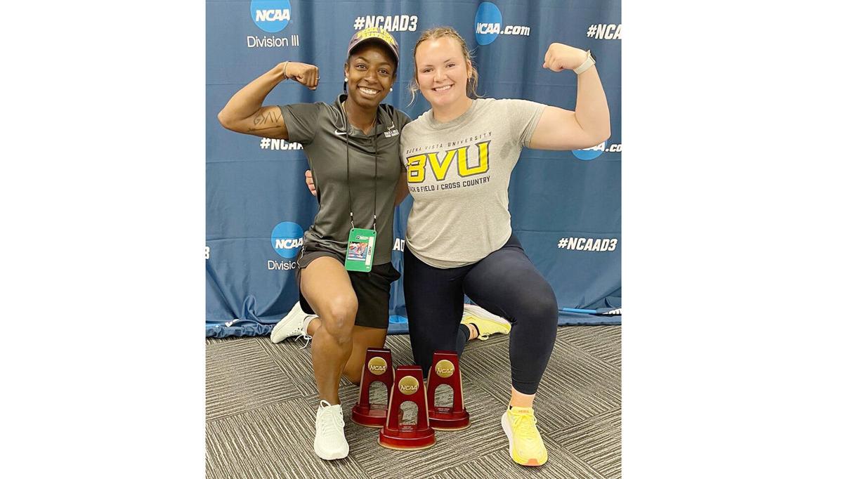 Simpson wins three national awards in field events
