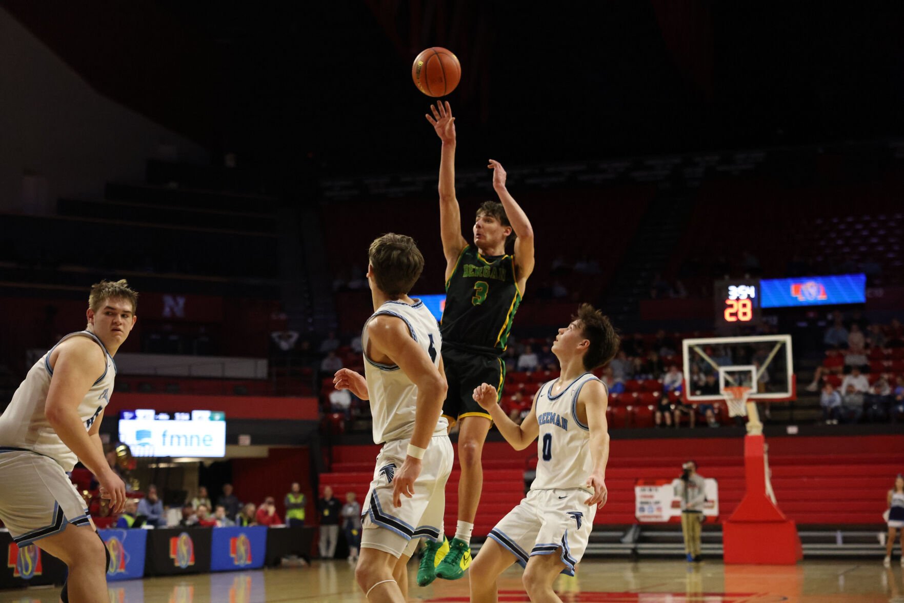 Bergan boys basketball upsets Freeman in state quarterfinals
