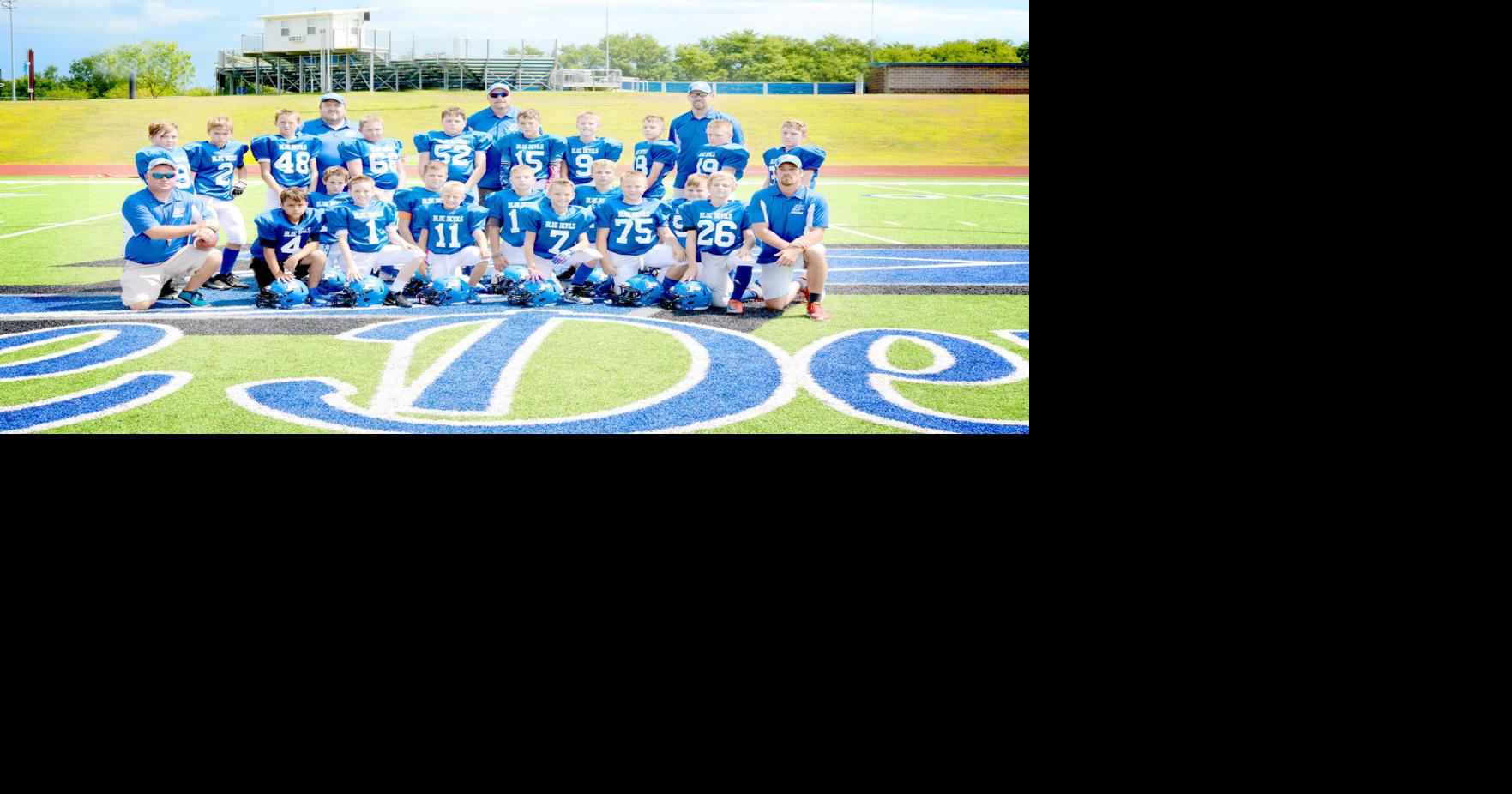 Blue Devils junior football team wins league championship