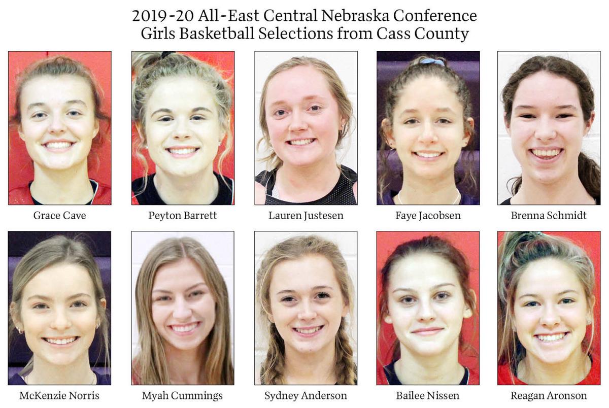 Cass County girls earn ECNC basketball awards