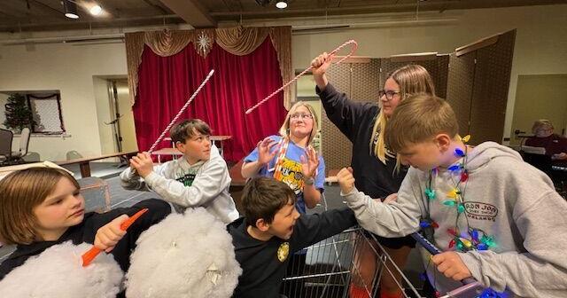 Fremont Opera House cast, crew rehearsing Christmas musical