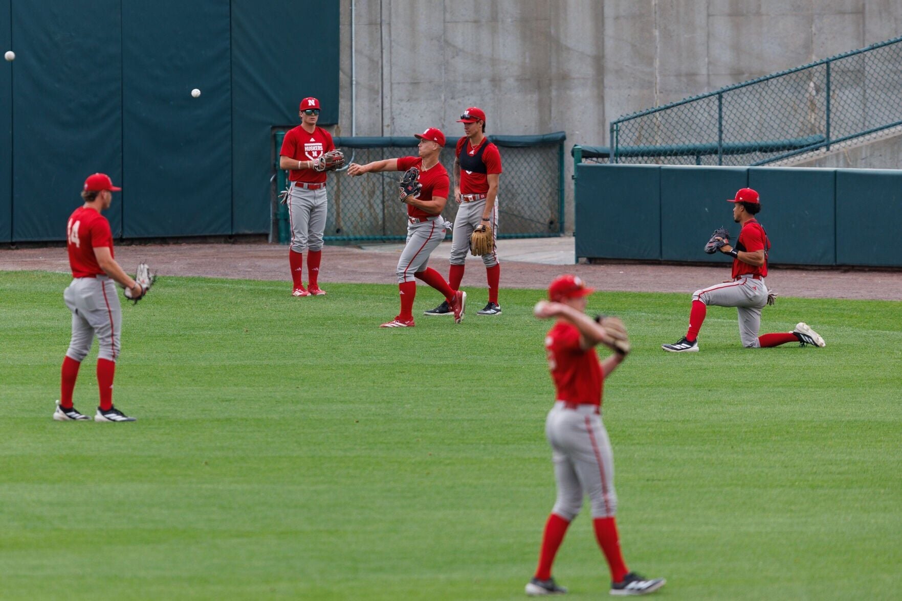 Photos: Nebraska baseball practices before NCAA Regional