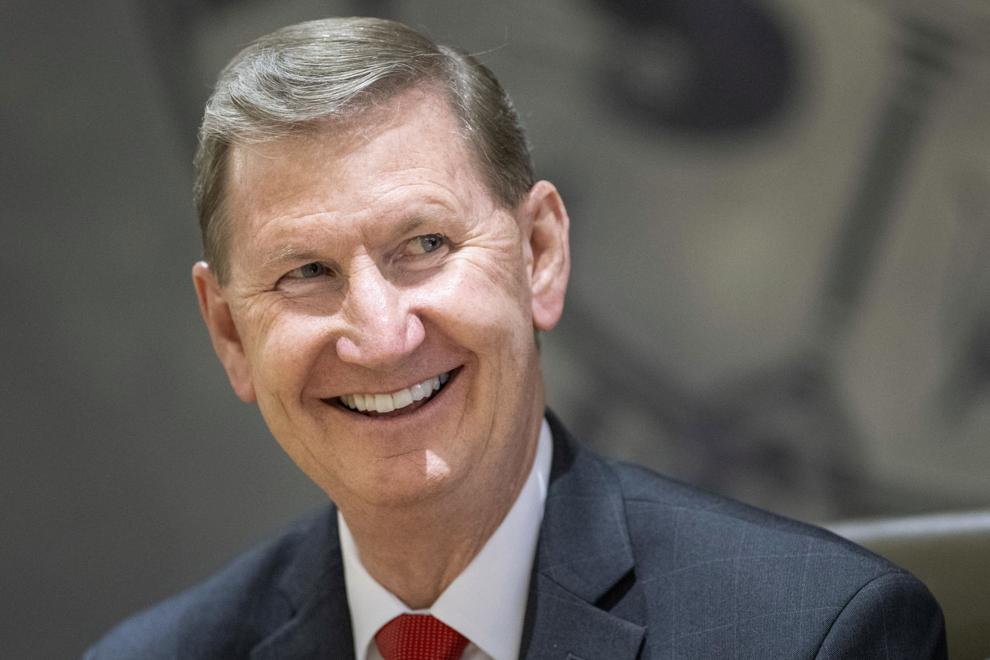 Photos: New NU President Ted Carter at the Naval Academy and in Nebraska