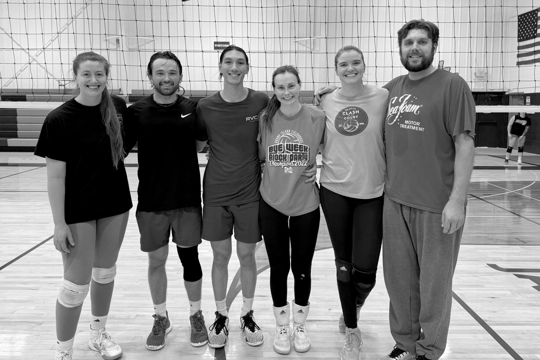 Volleyball teams raise money for local veterans