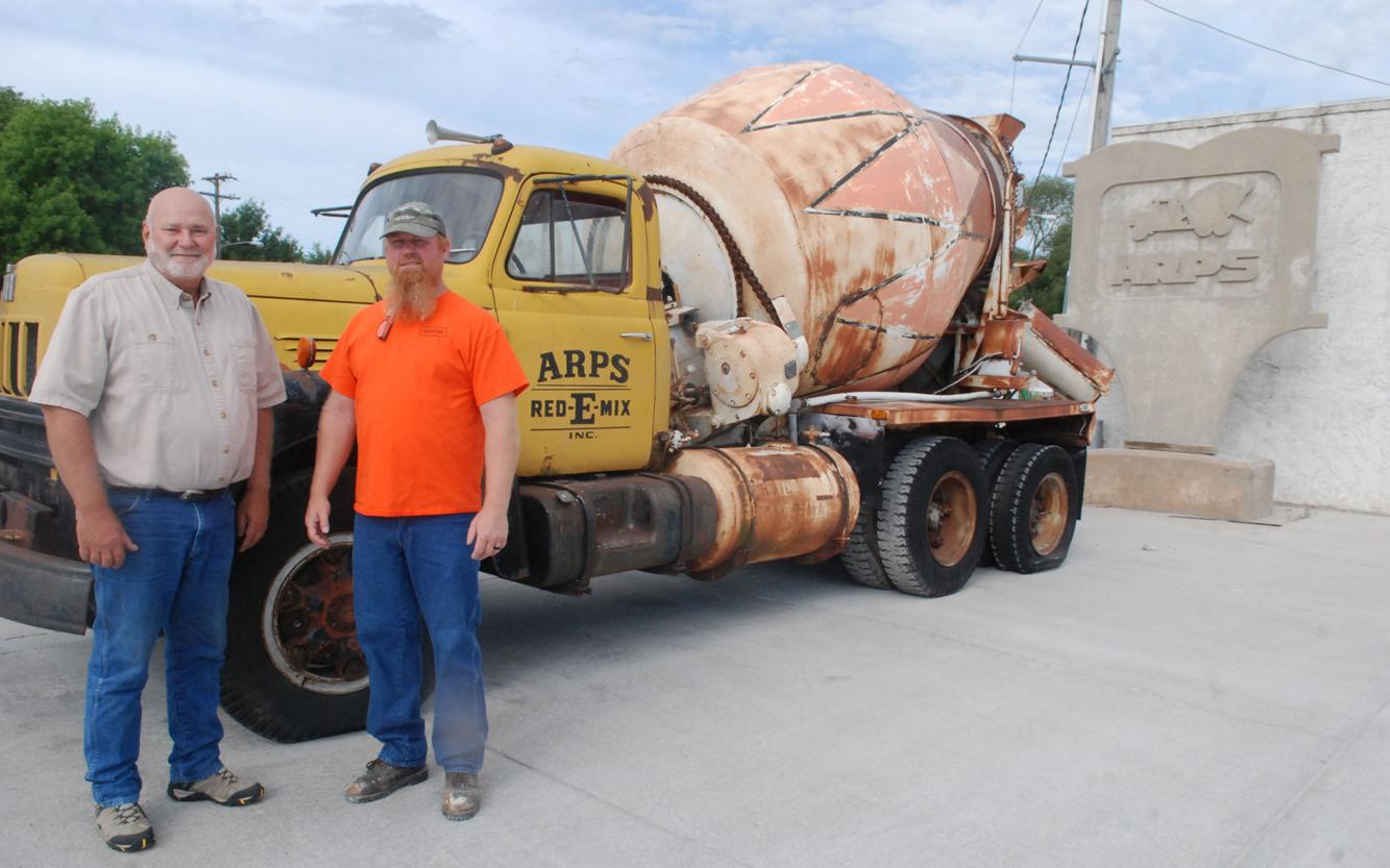 Arps Red-E-Mix truck brought back to business