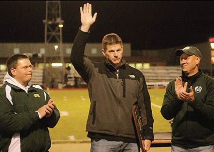Bergan honors former standout Zach Wiegert